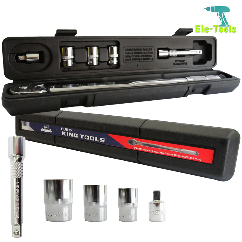 EURO KINGTOOLS 4-Inch Pound Handle 28-210 Nm. | Shopee Malaysia