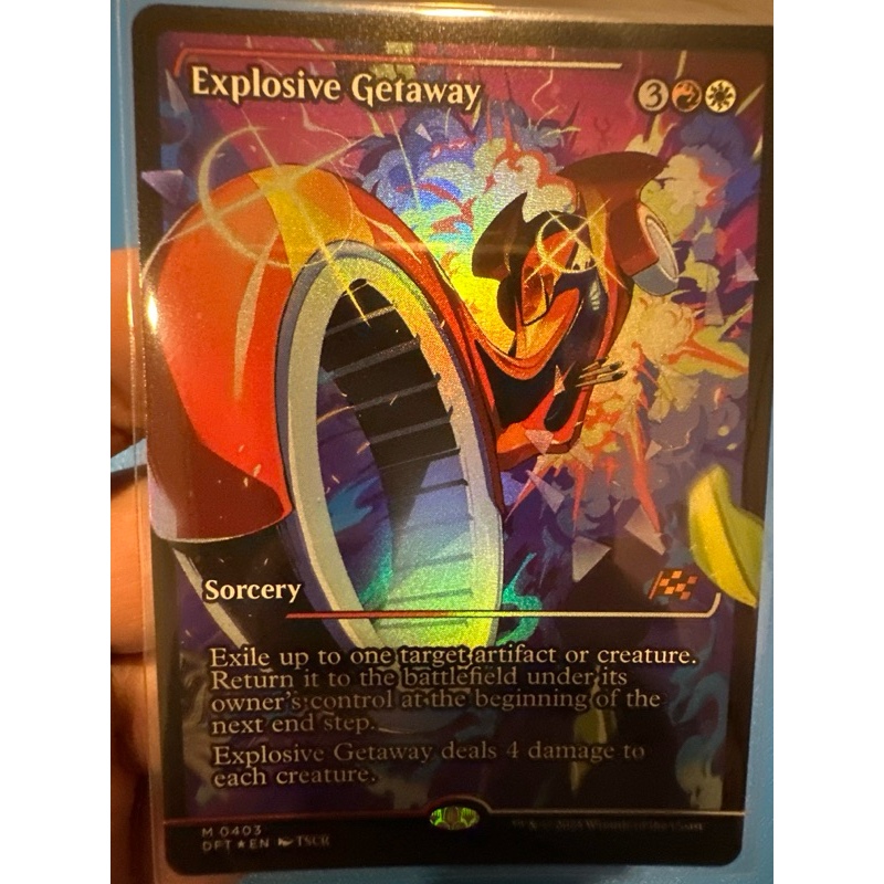 Explosive Getaway (0403-Japan Showcase) Magic The Gathering MTG Card ...