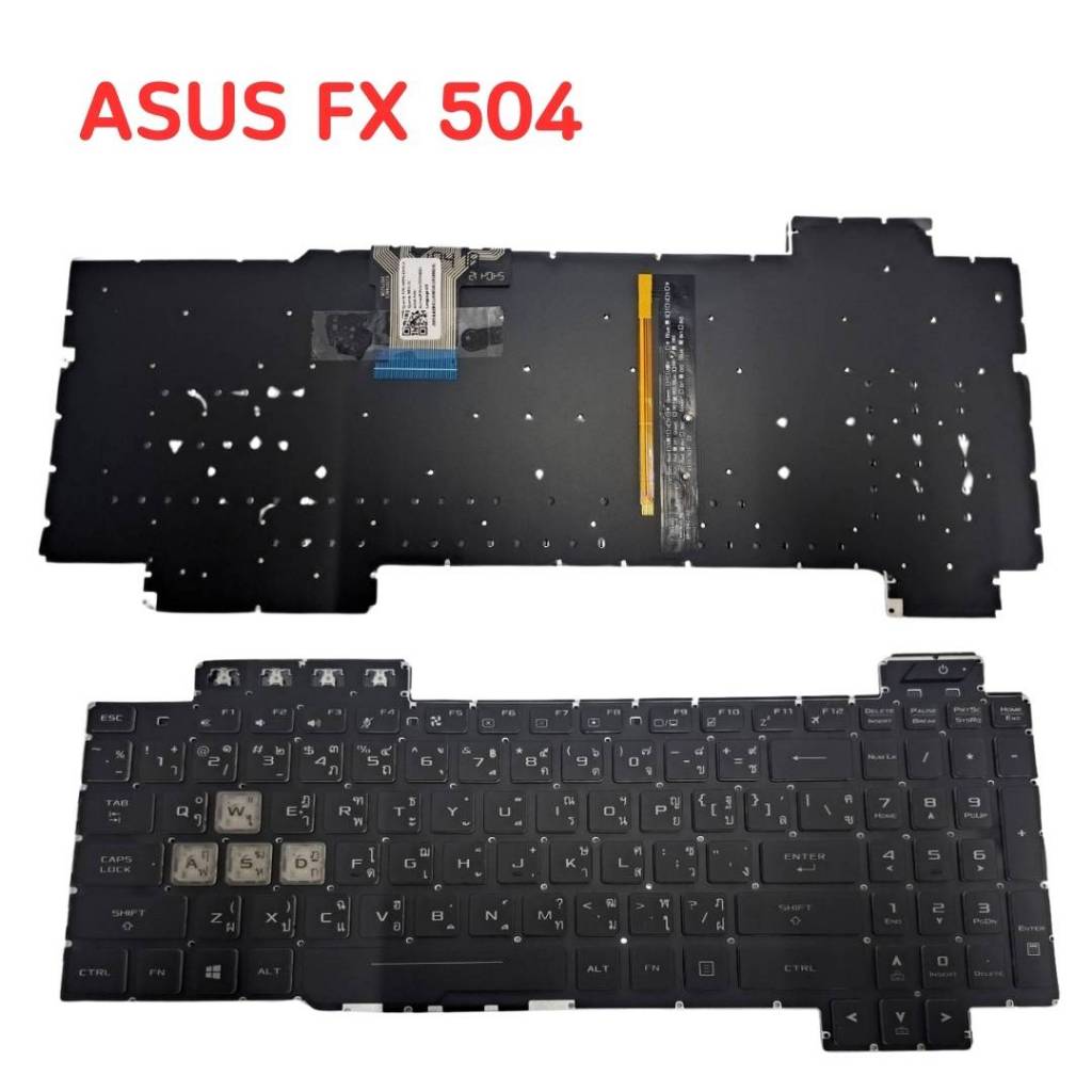 KEYBOARD ASUS TUF GAMING FX505 FX505DT FX505DD FX505D FX505G FX505DY ...