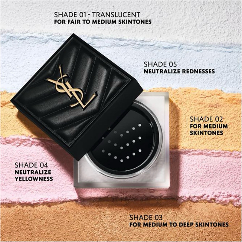 YSL BEAUTY All Hours Hyper Blur Loose Powder 10g Fine (Thai Label ...