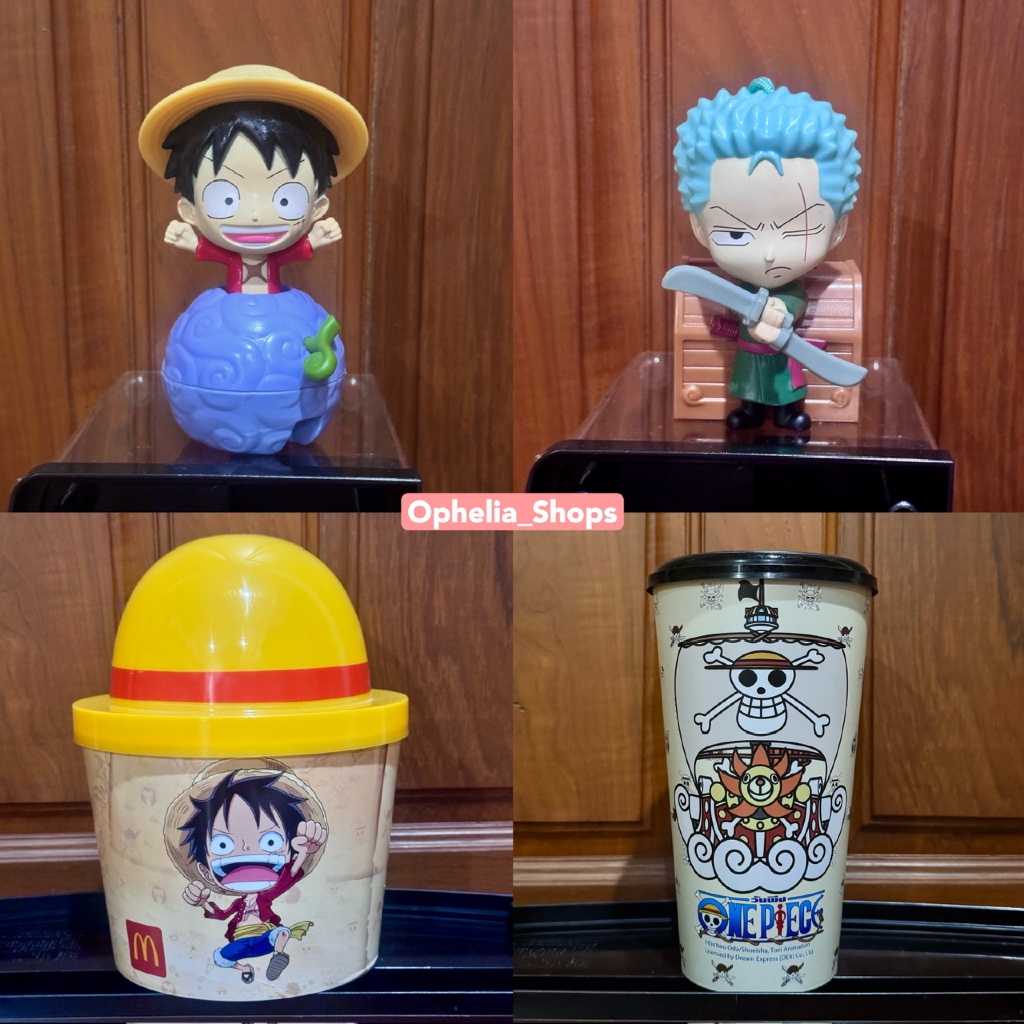 Ophelia_Shops Happy Meal One Piece Pirate Ship Set Authenticity Mc ...