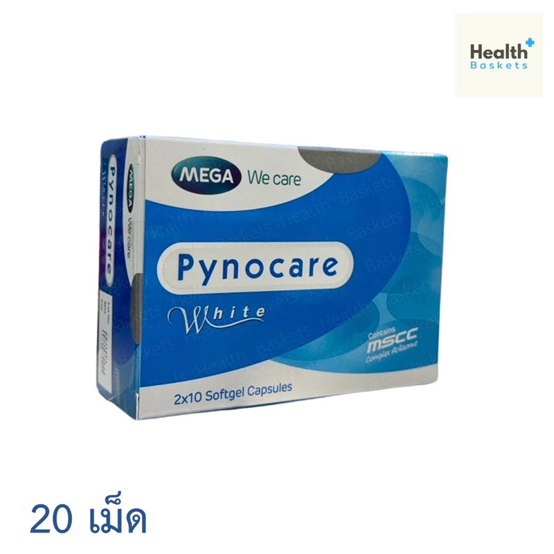 Mega We Care Pynocare White (20 Capsules) Products. | Shopee Malaysia