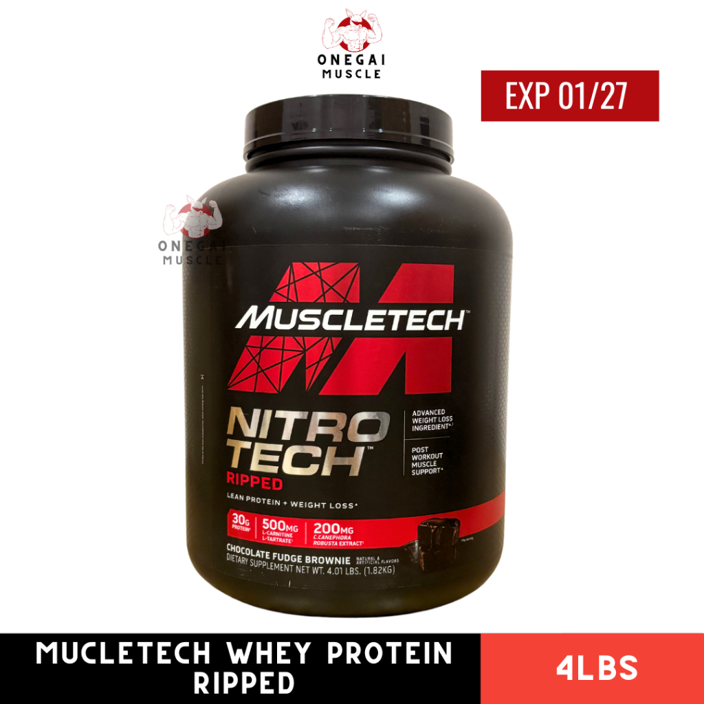 Muscletech-NITRO TECH 4 LBS. (1.82KG) | Shopee Malaysia