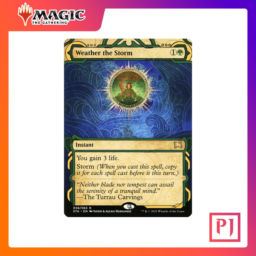 [MTG] Weather the Storm [STA] [GREEN] [RARE] [NORMAL] [ENG] (Magic Card ...