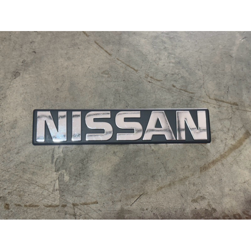 LOGO Sticker Letters NISSAN EMBLEM New Rare 720 Pickup Truck | Shopee ...