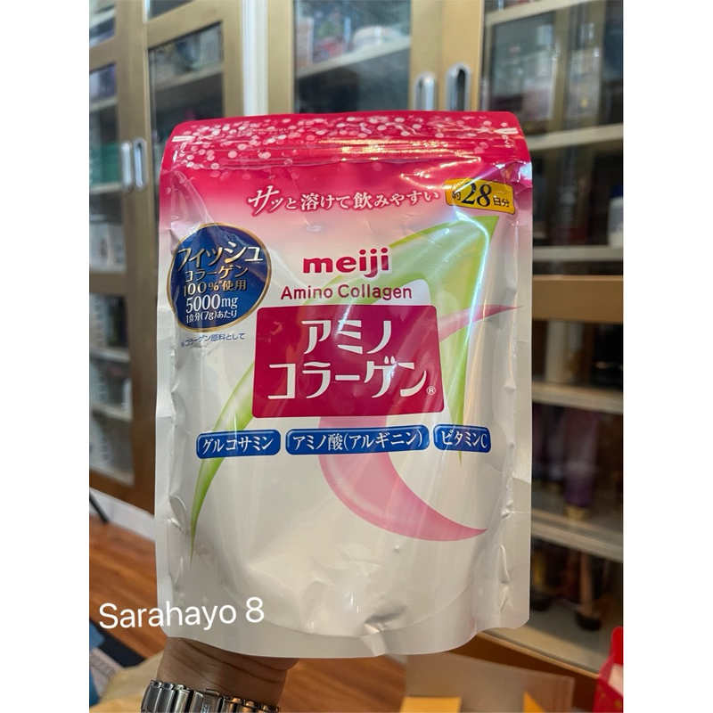 MEIJI Amino Collagen Refill 196g 28Days 5000mg. | Shopee Malaysia