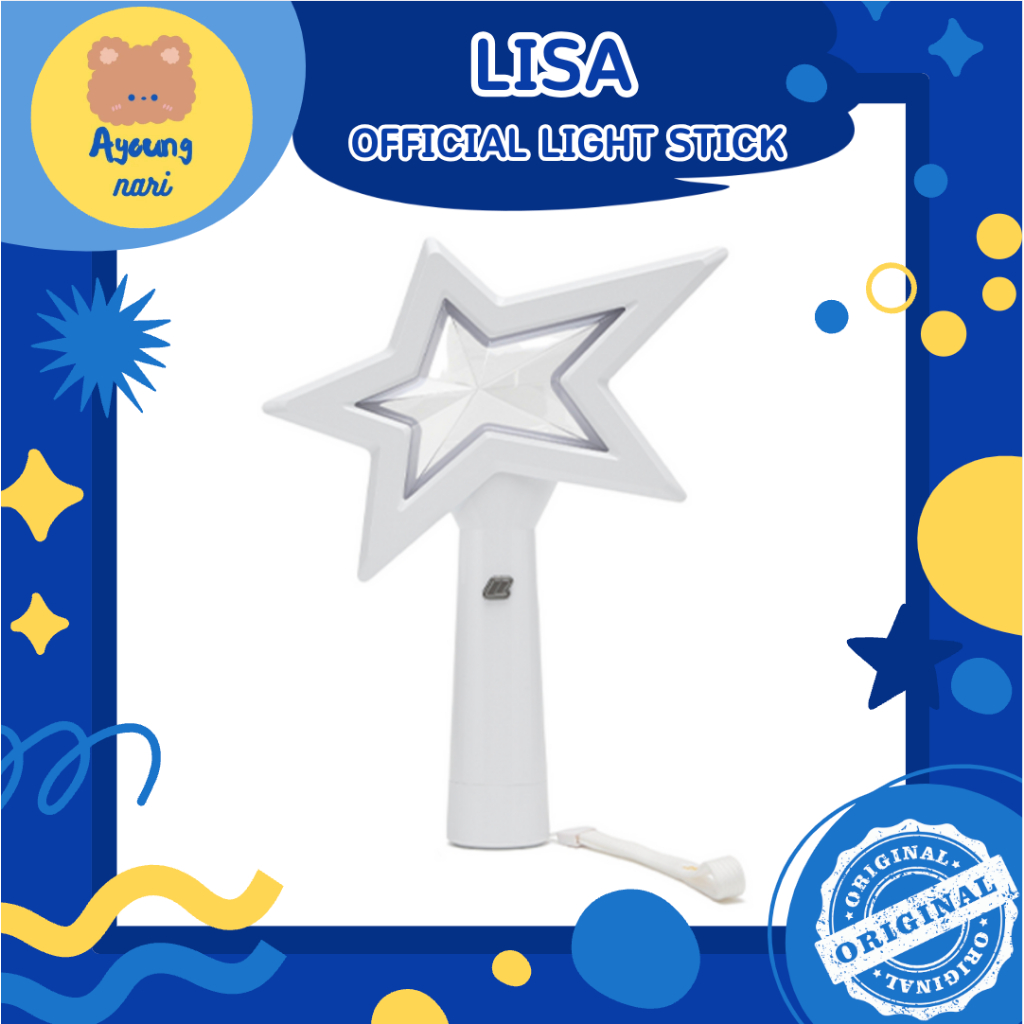 LISA OFFICIAL STAR LIGHTSTICK | Shopee Malaysia