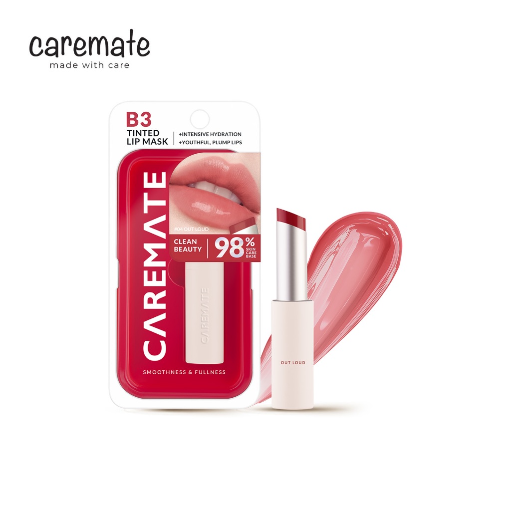 Caremate B3 Tinted Lip Mask 04 Out Loud | Shopee Malaysia