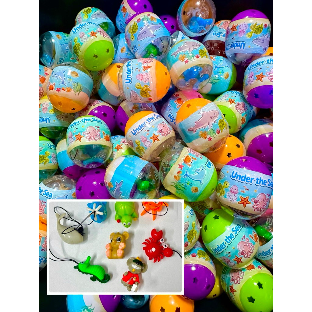 There Are Many Types Of Cute Sea Creatures Keychains. (Assorted Can Not ...