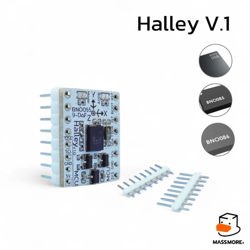 Sensor Module 9-DOF Halley Genuine Chip BNO055 Bosch BNO085 BNO086 CEVA ...