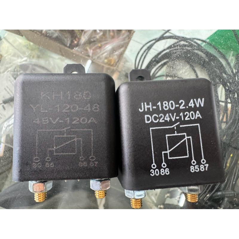 Relay High Power 4 Pin 120A 48V 24v Car Solar Cell Current Thai Stock ...