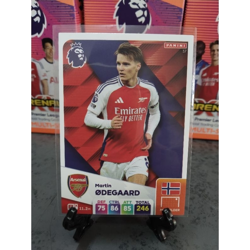panini Football Card premier league 2024/2025 Bass Cards Arsenal ...