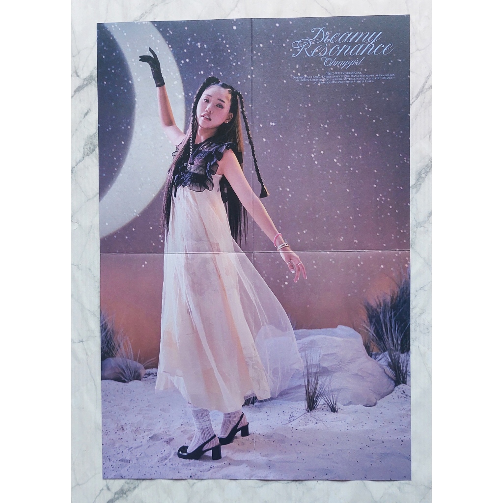 Folded Poster Mimi From CD Album OH MY GIRL-Dreamy Resonance Kpop ...