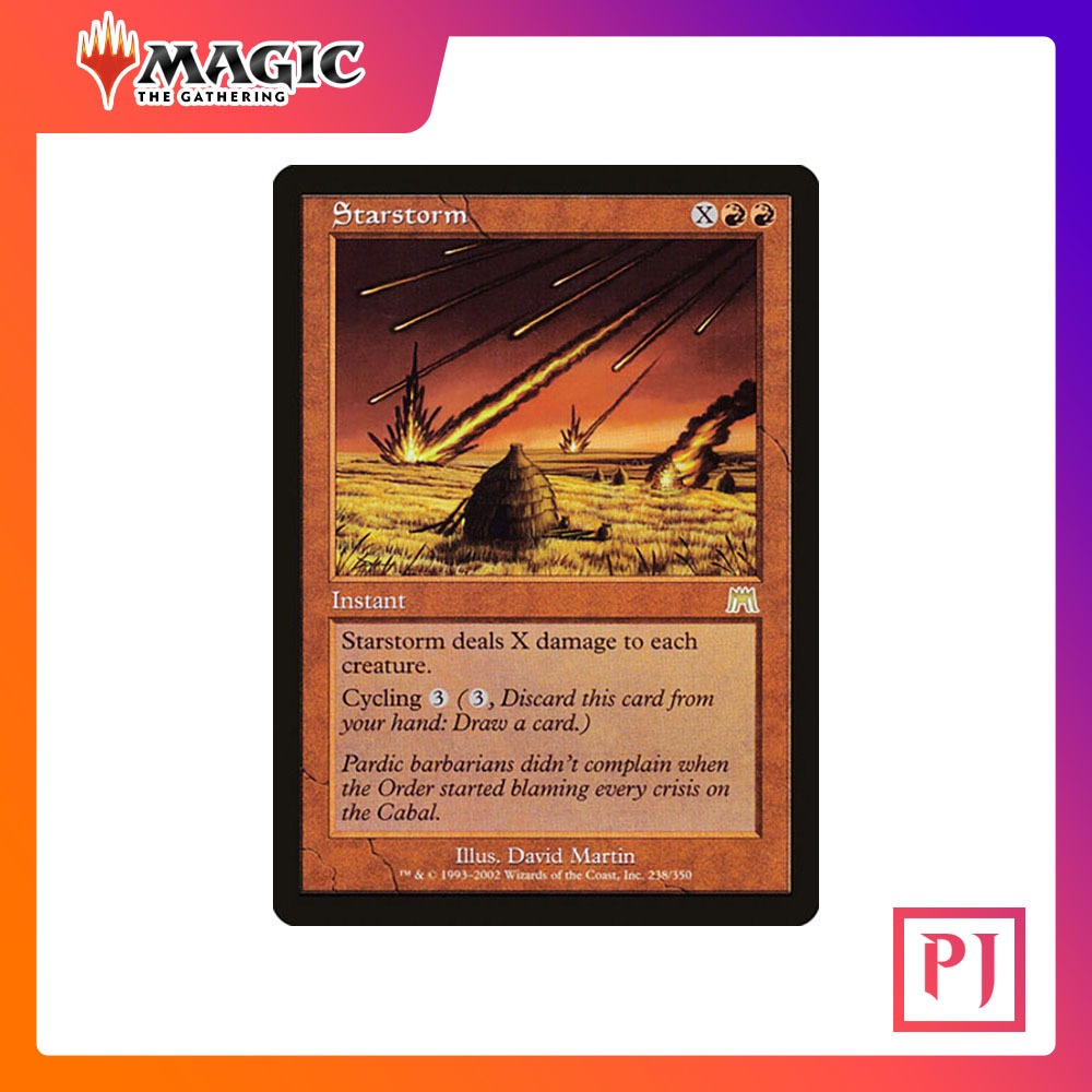 [MTG] Starstorm [ONS] [RED] [RARE] [NORMAL] [ENG] (Jick Card/Magic the ...