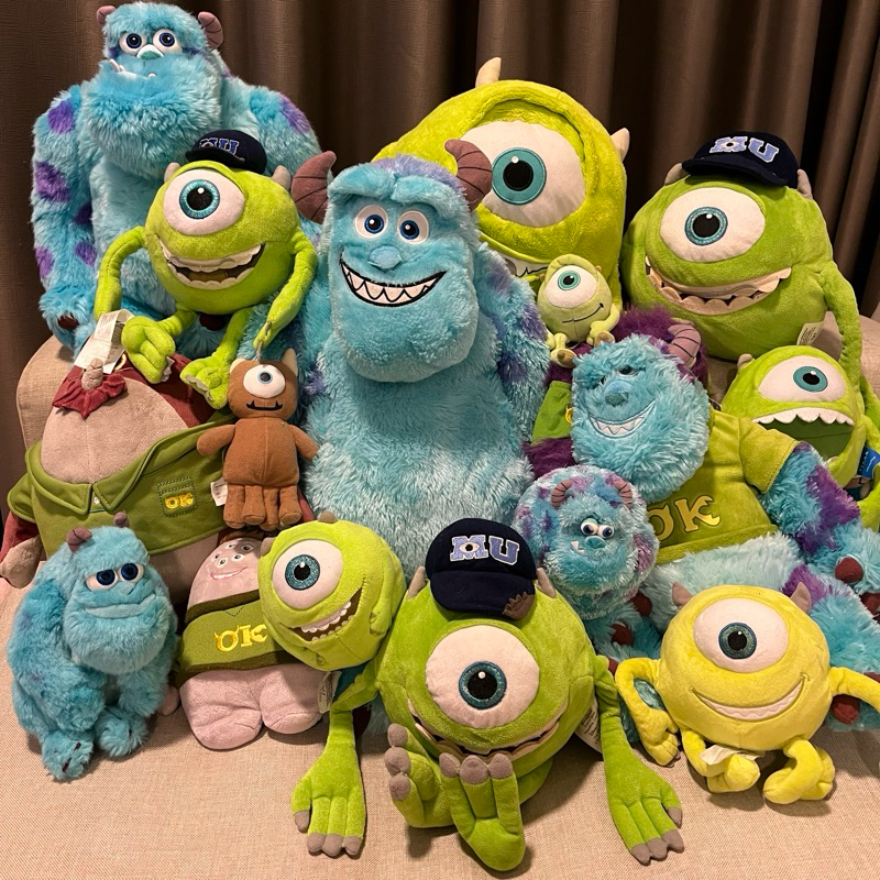monster inc. university Mic Sally van mike Doll Mickey disney | Shopee ...