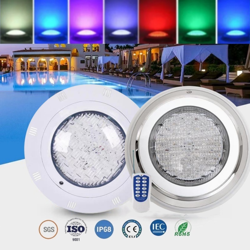 LED Pool Lights Stainless Steel 9/12/18/25W AC12V RGB Wall Mounted Ip68 Waterproof Night Lamp ...