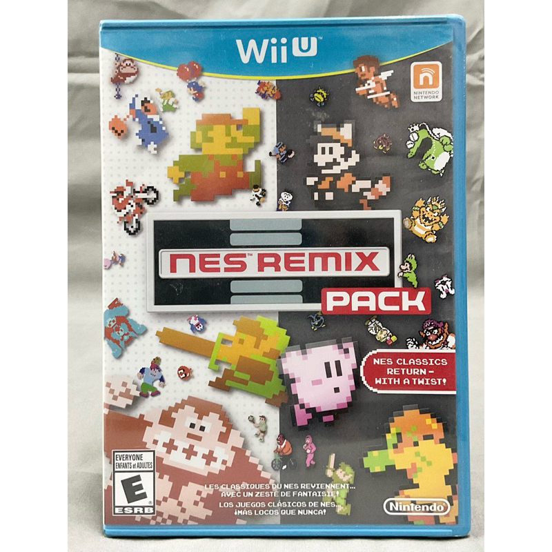 Genuine Sheet [Wii U] NES Remix Pack Hand 1 Rare Mega Zone (Zone 1 US ...