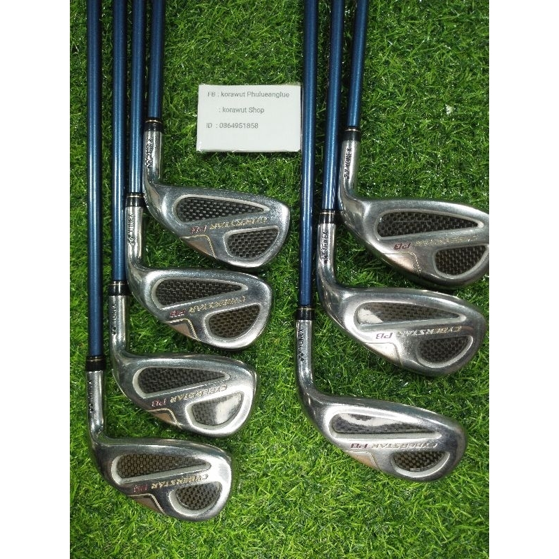 Used Golf Clubs Yonex Cyberstar PB 5-P Iron Set | Shopee Malaysia