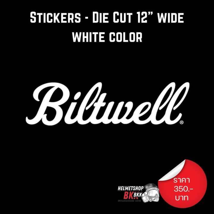 STICKERS BILTWELL-DIE CUT 12" WIDE WHITE Colour | Shopee Malaysia