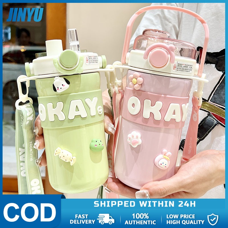 Sanrio Kuromi Stainless Steel Glass Water Bottle Cute Temperature Storage Portable Flask 2-Head ...