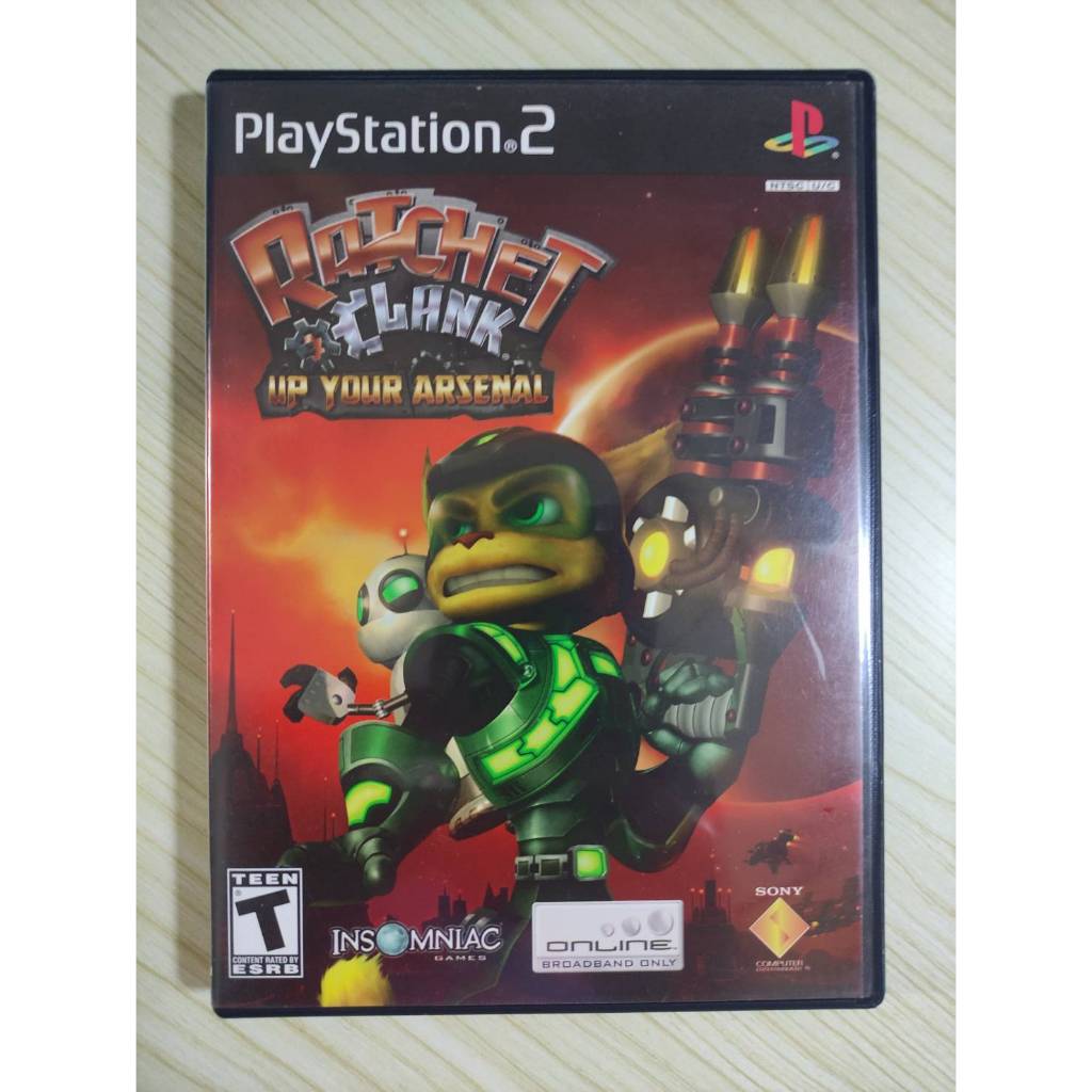 (2nd Hand) PS2 - & Clank Up Your Arsenal (US) | Shopee Malaysia