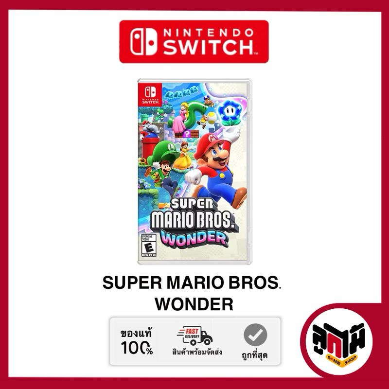 [Nintendo switch game] Super Mario Bros game Disc. Wonder (New Hand ...