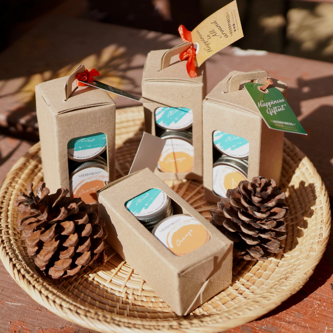 {GIFT SET} Herbpines HERBAL INHALER MINT Flavor | ORANGE Flavour ...