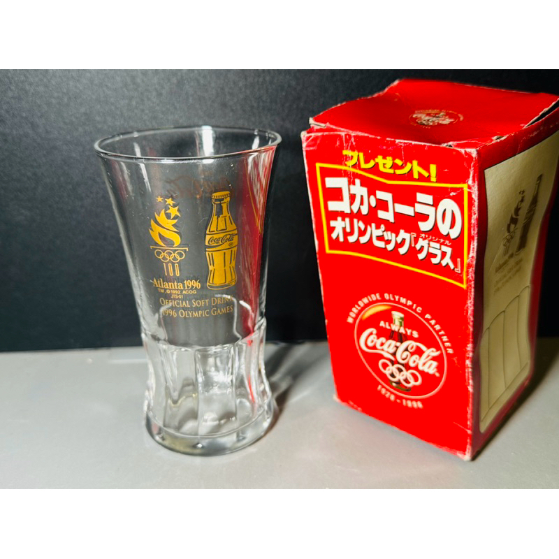 Coca Cola Atlanta Official Soft Drink 1996 Olympic Games Glass Dented ...