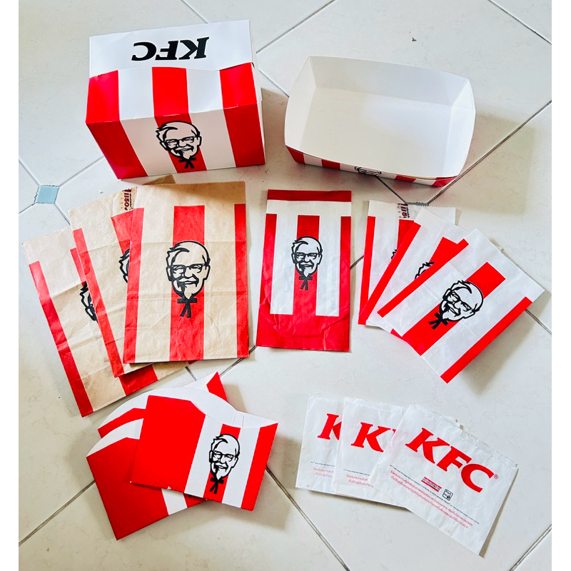 KFC Package Empty Paper Box Bag (Second Hand) | Shopee Malaysia