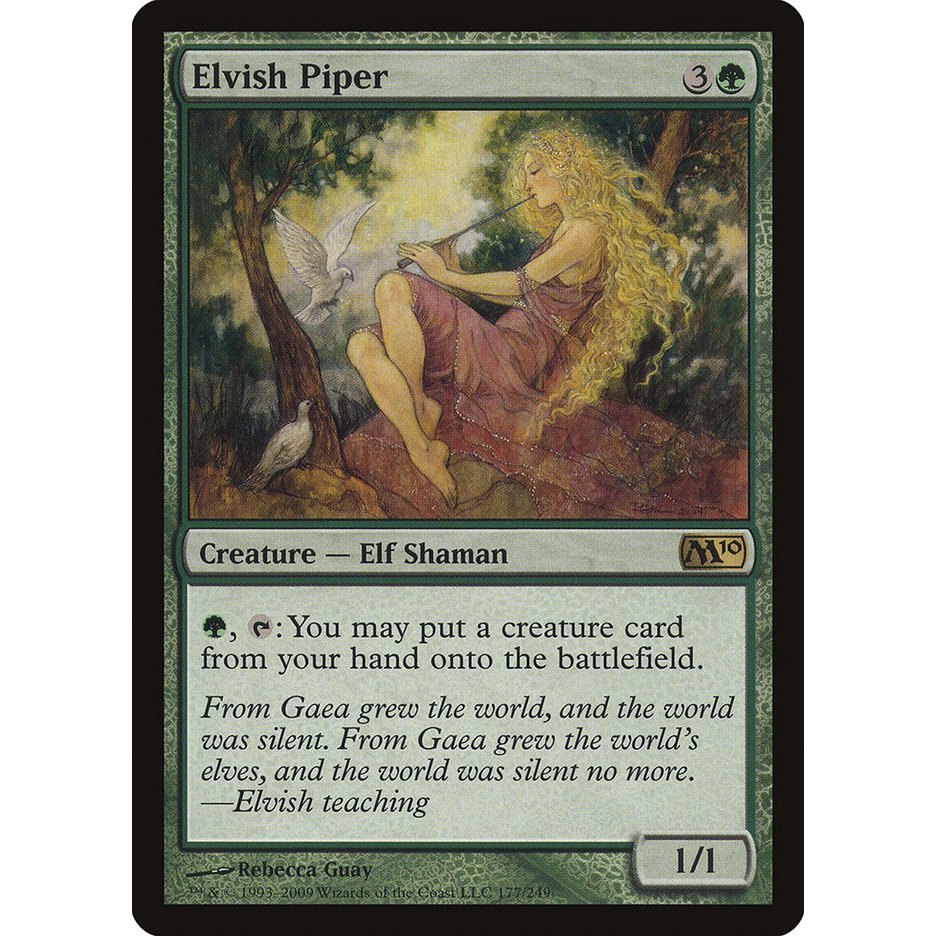 Elvish Piper M10 Card Magic the Gathering [MTG] | Shopee Malaysia