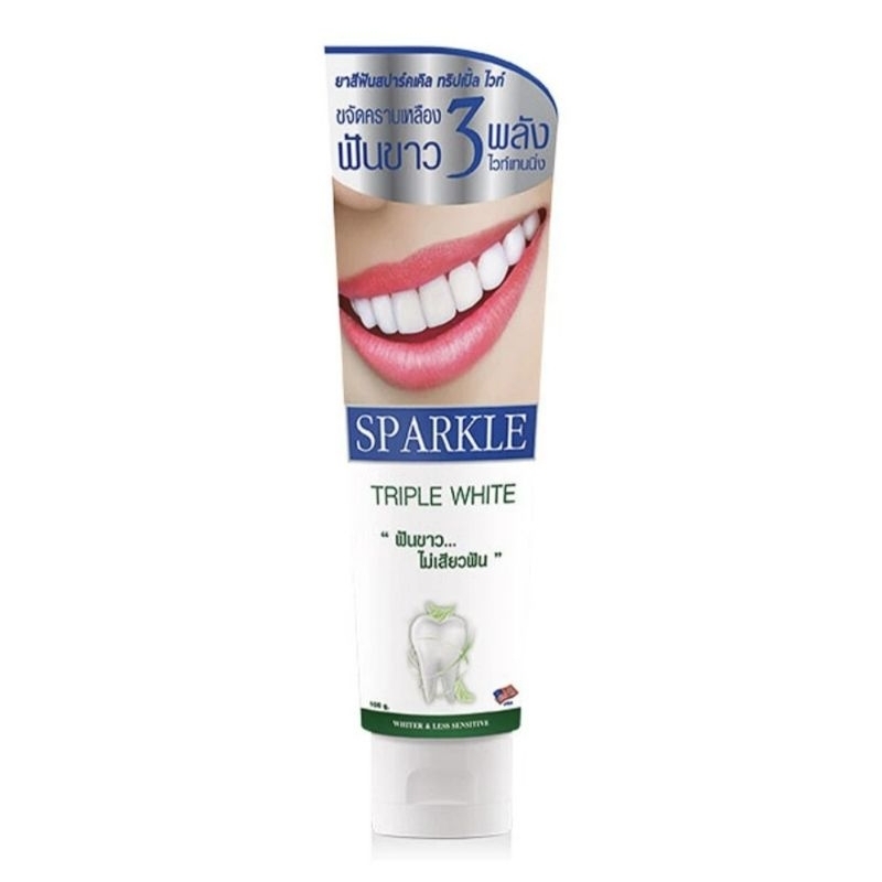 Sparkle Toothpaste Triple White 100g | Shopee Malaysia