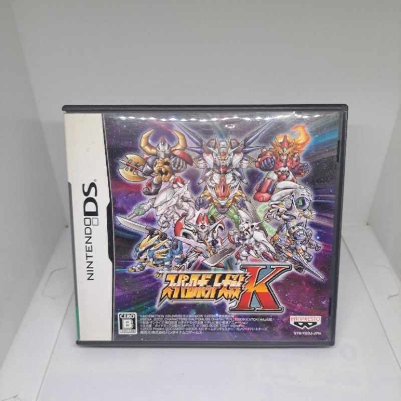 NDS Games: Super Robot Taisen K | Shopee Malaysia