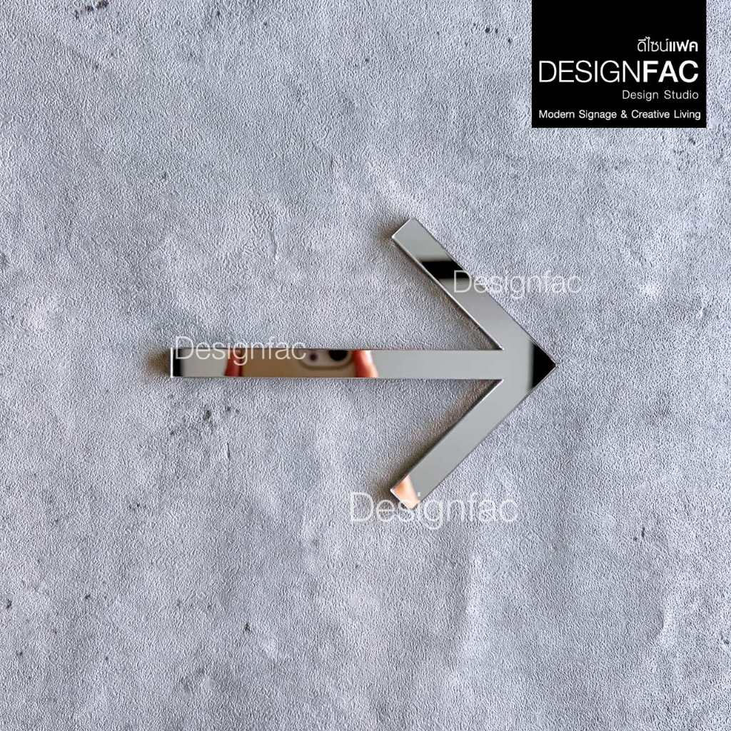 Luxury Arrow Sign Acrylic Signs Can Be Attached To The Left Right Up ...
