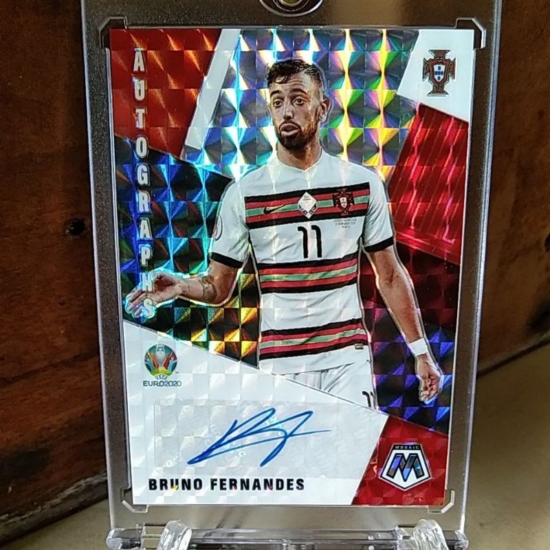 Panini mosaic auto BRUNO FERNANDES Football Card | Shopee Malaysia