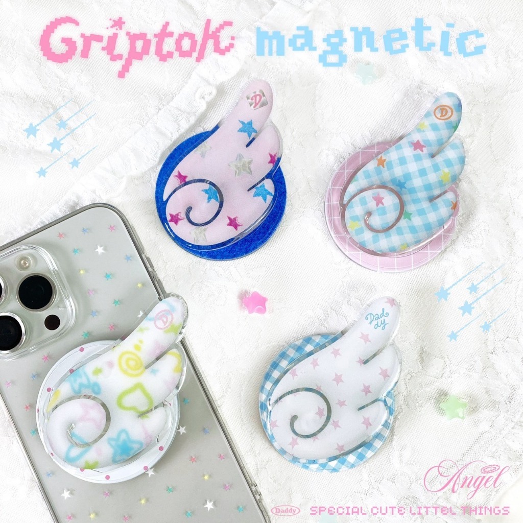 DADDY | Wings Magnetic Griptok Cute | Shopee Malaysia