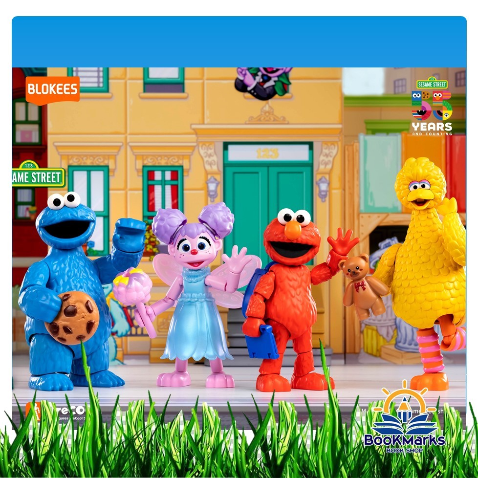 Sesame Street Friends Model-Elmo/Big Bird/Cookie Monster/Abby | Shopee ...