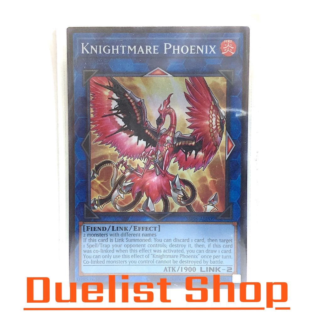 Knightmare Phoenix (SR) Monster Fire Link2 [Fiend/Link/Effect] SDSS ...