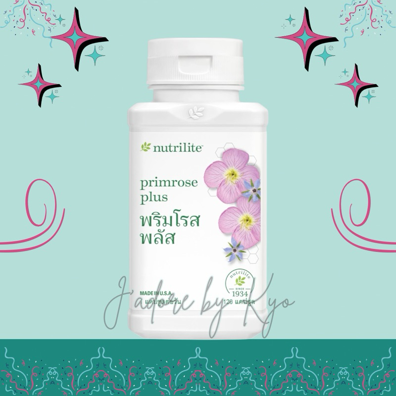 Nutrilite Primrose Plus Contains 120 Capsules From Thai Shop. | Shopee ...