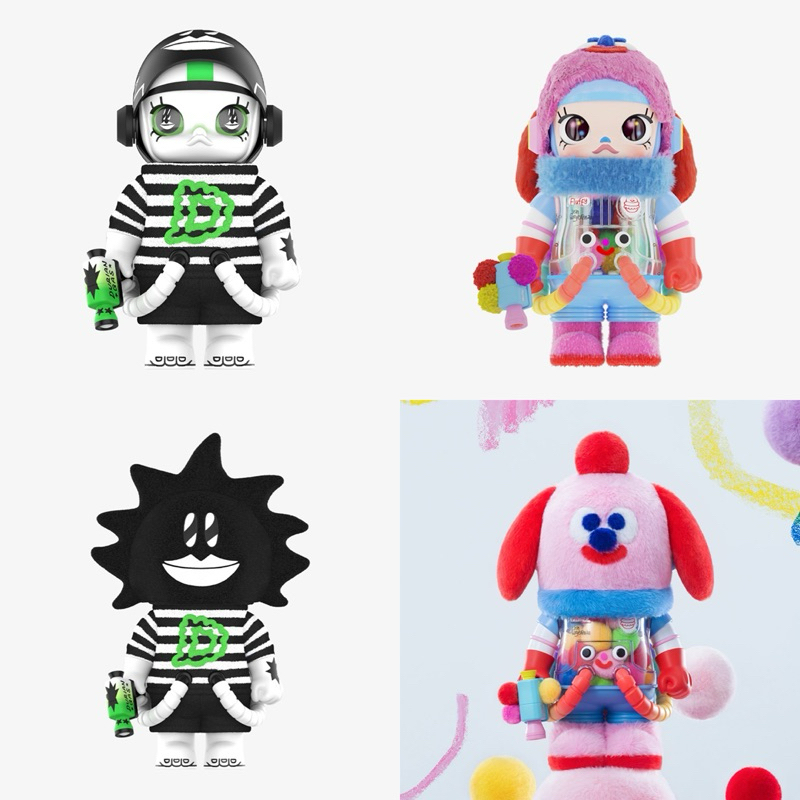New MEGA SPACE MOLLY 4 (LALA COMPANY-Durian Man Jon Burgerman) Pop Mart ...