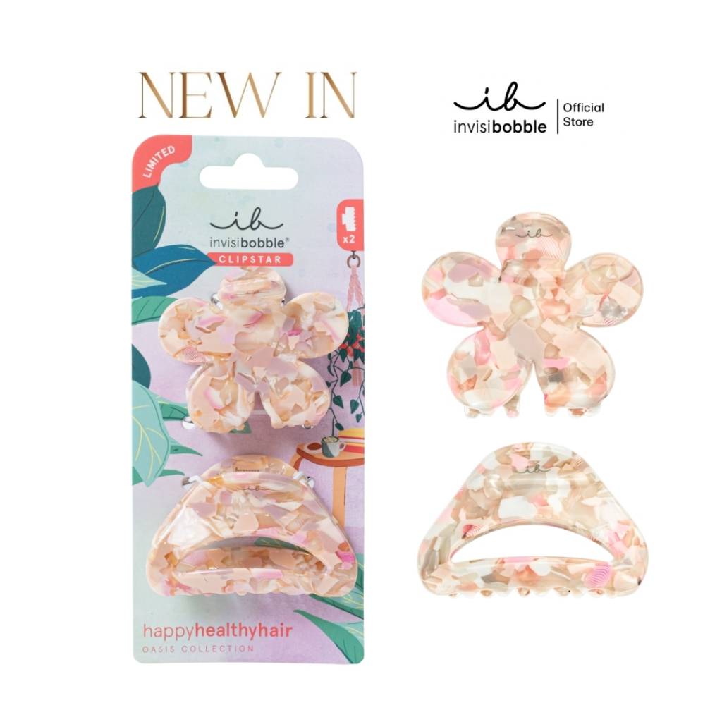 invisibobble Hair Clips Care Hairpins Clipstar Oasis Refreshed Bloom ...