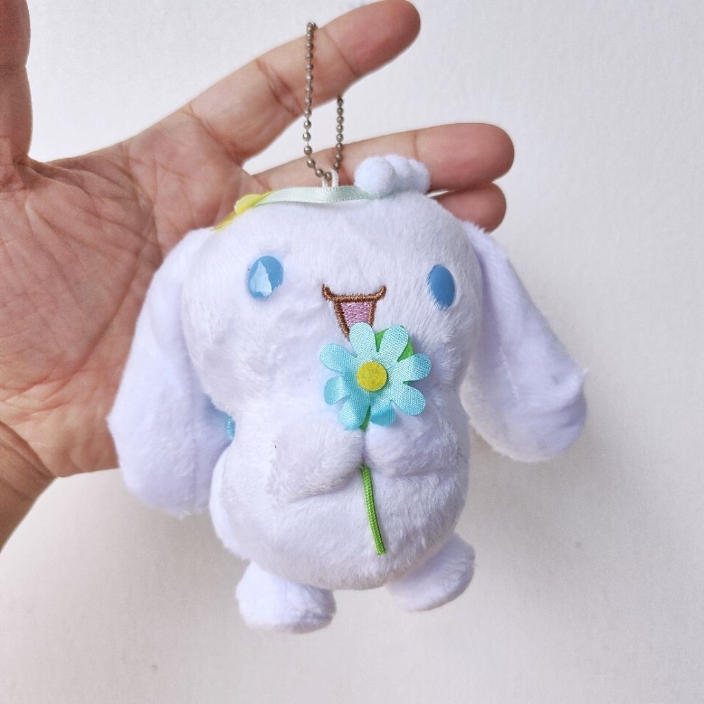Cloth Doll Keychain Cinnamoroll Cinnamon Roll Sanrio Japan | Shopee ...