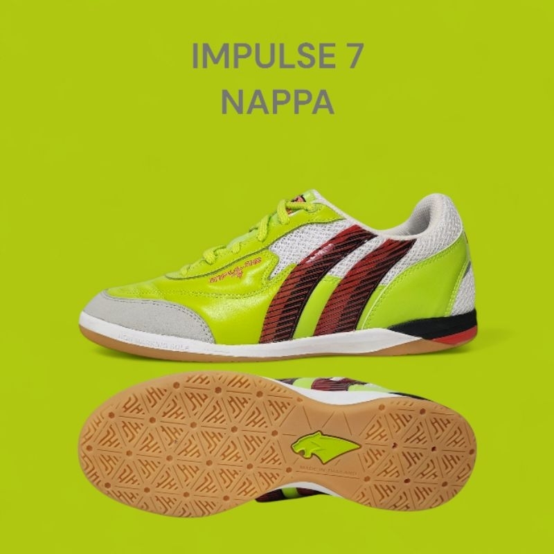 Licensed Product Futsal Shoes PAN Tangrong Top IMPULSE 7 NAPPA | Shopee ...