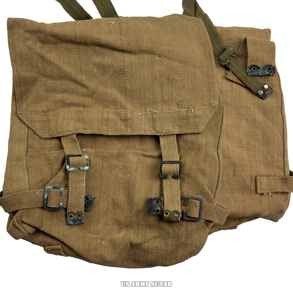 Original Shoulder Bag 1942 WW2 British Army/RAF 37 Pattern Small Pack ...