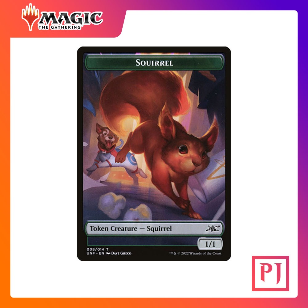 [MTG] Squirrel TOKEN [UNF] [TOKEN] [COMMON] [NORMAL] [ENG] (Magic Card/Magic the Gathering ...