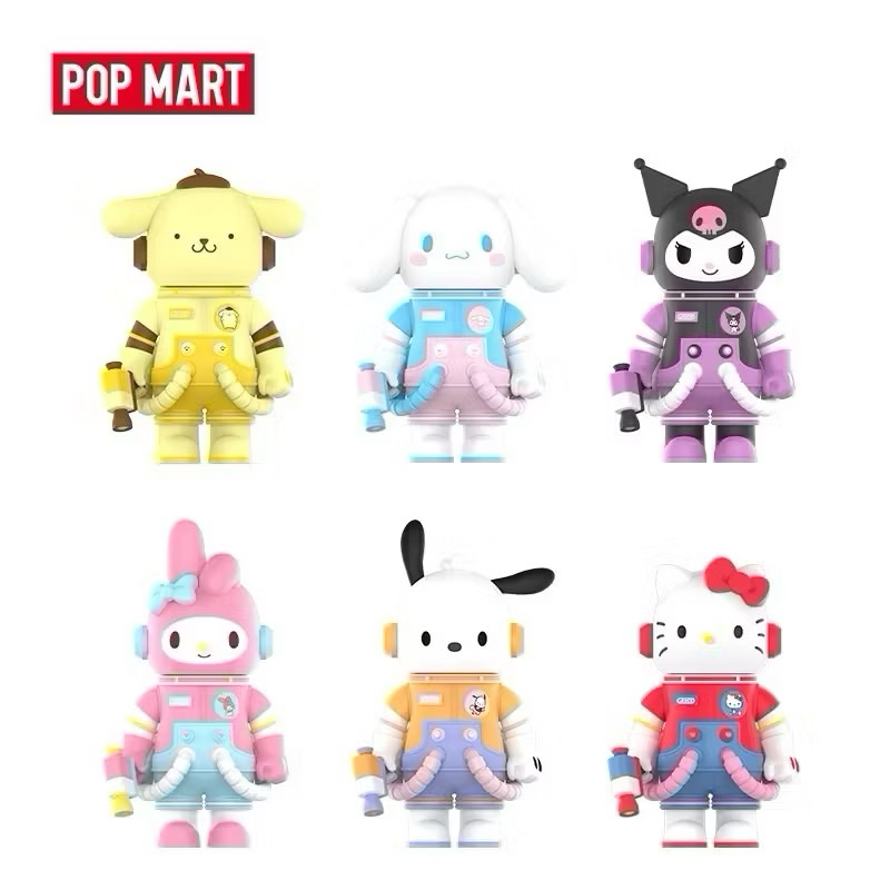 ️POPMART-Mega Space Molly 4 Sanrio Characters Series Genuine Copyright ...