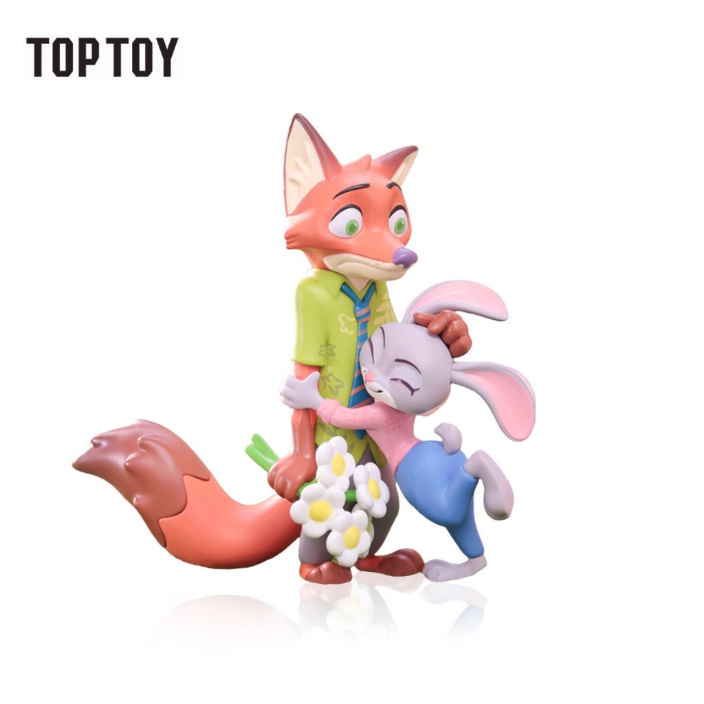 TOPTOY x Disney Zootopia Flower World Series Blind Box Figure Toy ...