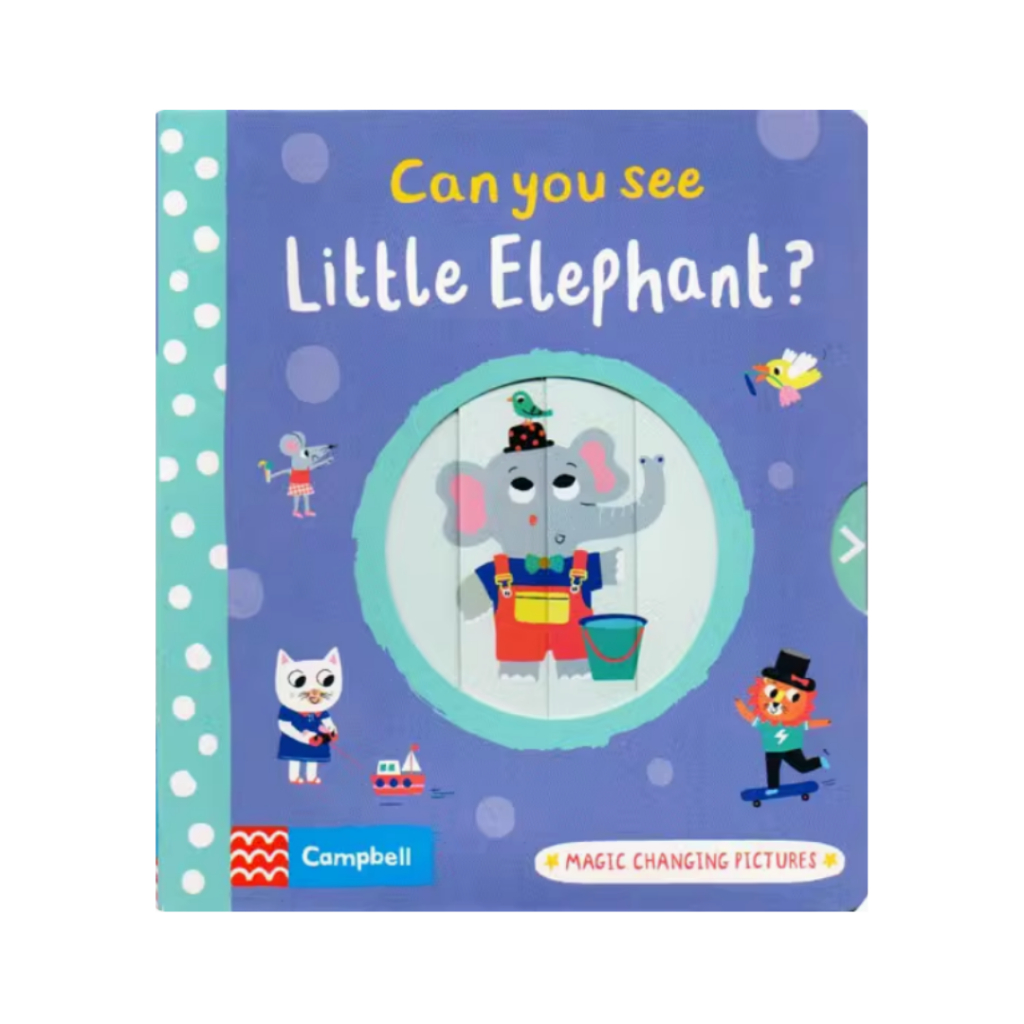 Campbell Can you see little elephant? : Magic Changing Pictures Board ...
