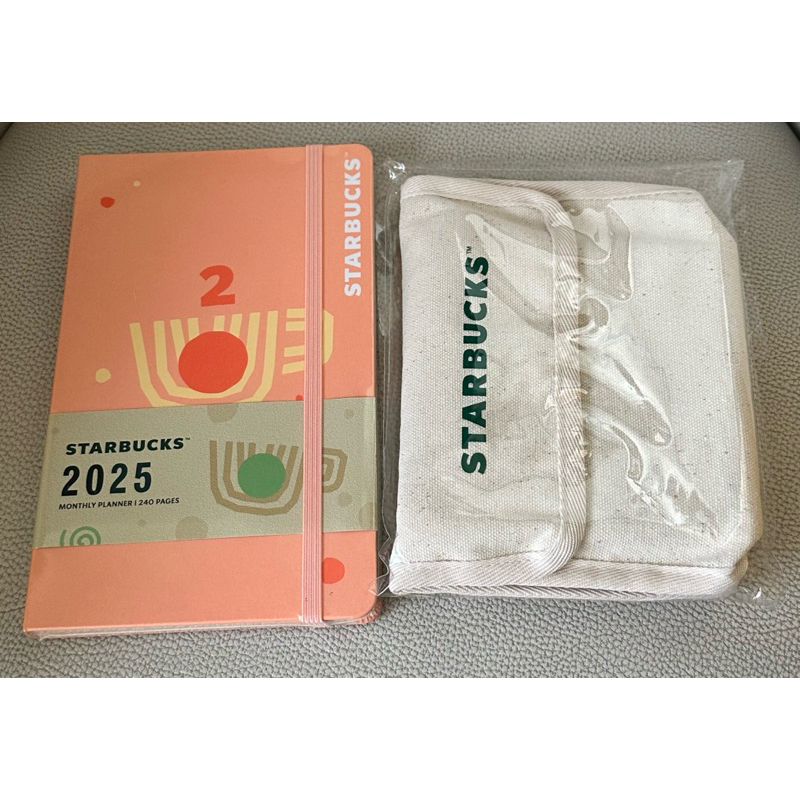 Starbucks Planner Dialy 2025 + Sticky Notes Diary 2025 With Coupon ...