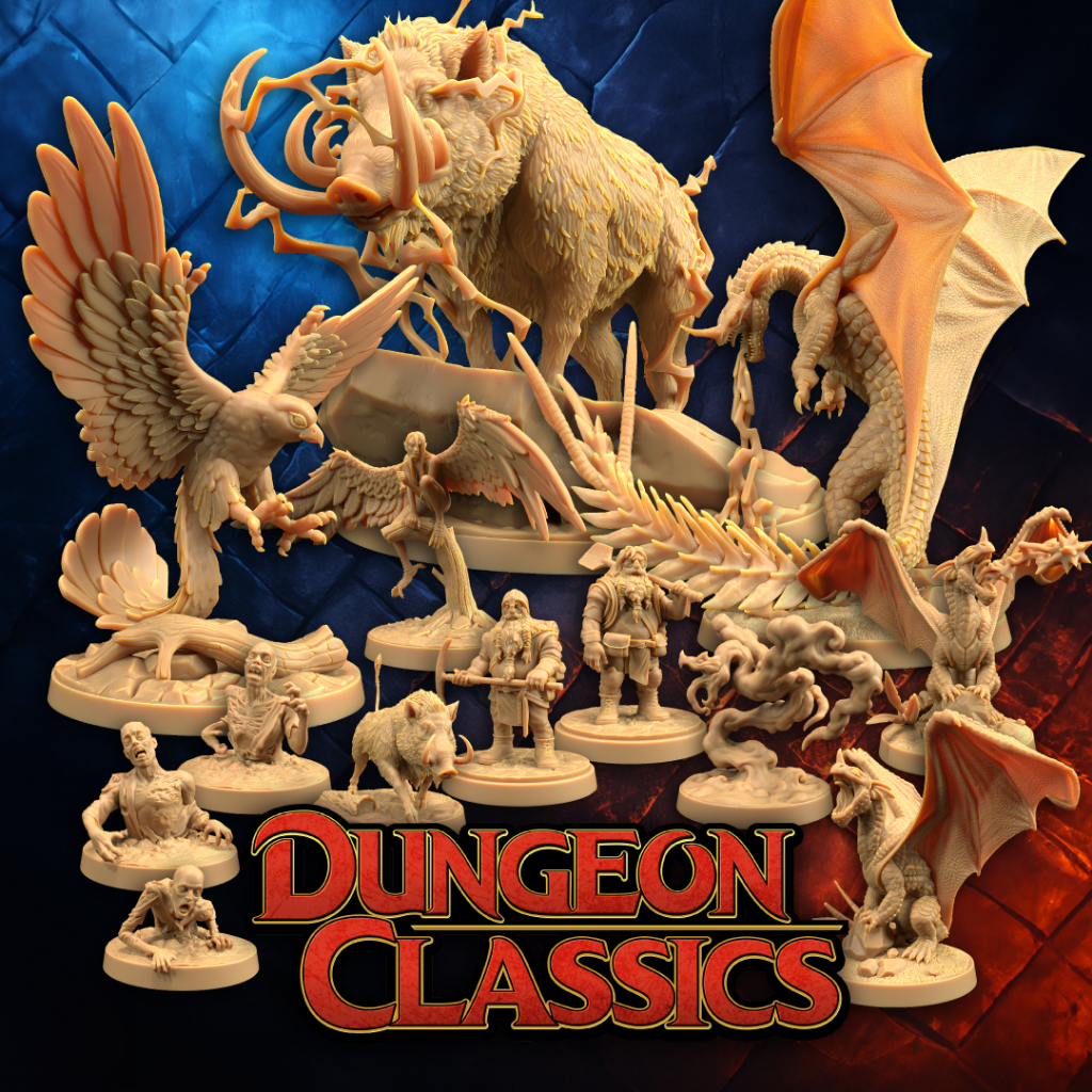 Dungeon Classics The 3rd-Model For DnD miniature and other RPG's ...