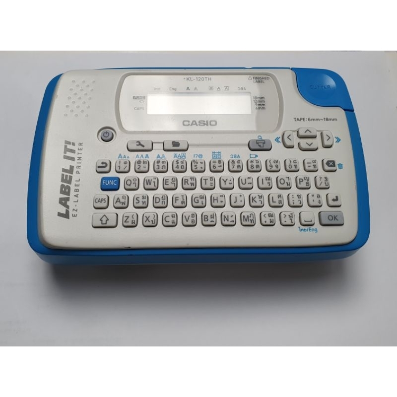 Forward CASIO LABEL IT Authentic 1 Thai-English Printer KL-120th ...